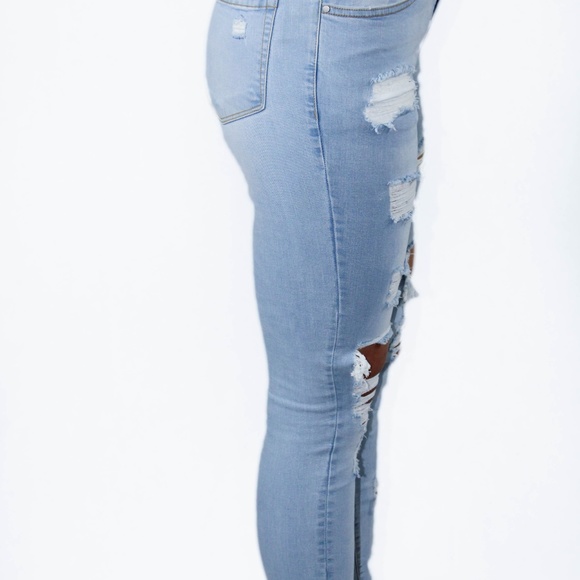 Blue Age | Jeans | Snow Denim Distressed Skinny Jeans | Poshmark